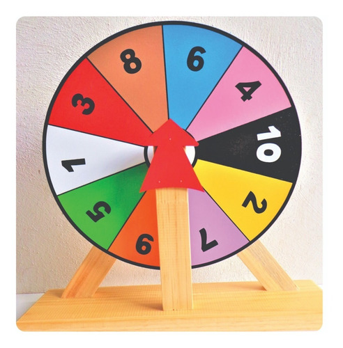Mini Ruleta En Madera Colores Y Numeros | Envío gratis Mini Ruleta En Madera Colores Y Numeros | Envío gratis