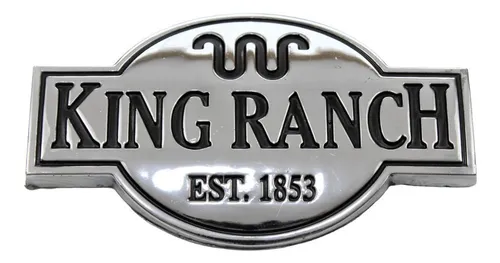 Emblema King Ranch Logo Camioneta Escudo Lobo | Meses sin interés