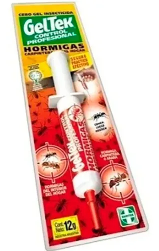 Jeringa Mata Hormigas Gel Chica 12 Grs Geltek Jeringa Mata Hormigas Gel Chica 12 Grs Geltek