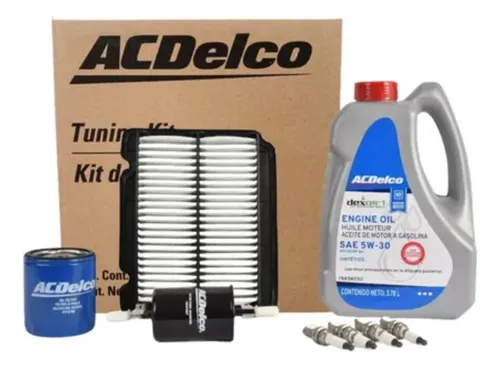 Kit Afinacion Aveo 1.6 2007-2018 Aceite 5w30 Sintetico | Envío gratis