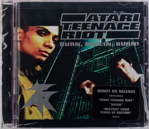 Cd Atari Teenage Riot Burn Berlin Burn Imp Lacr Bar Code