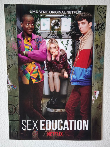 Poster Sex Education 30x40 Exclusivo Ccxp 19 Parcelamento Sem Juros