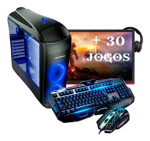 Pc Completo Gamer Monitor 19 Led Hdmi Wifi 8gb + 30 Jogos ... Pc Completo Gamer Monitor 19 Led Hdmi Wifi 8gb + 30 Jogos ...