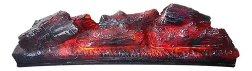 Simulation Electric Fireplace Fake Charcoal Firewood | MercadoLibre
