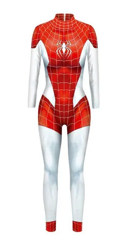 Macacão Sexy Spider Cosplay Woman Girl Zentai Spiderman Parcelamento