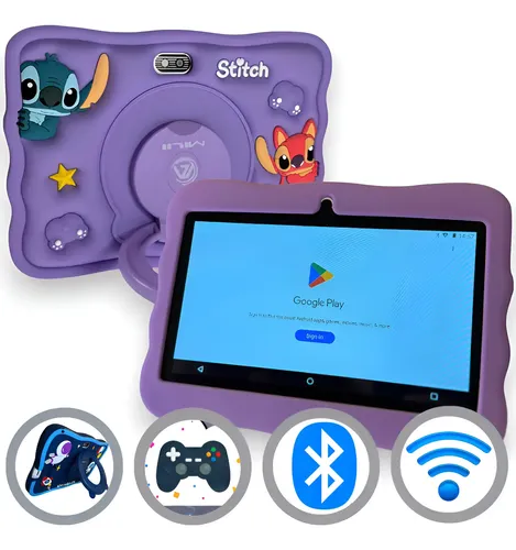 Tablet Infantil 6gb+128gb, Capa Temática E Caneta, Com Jogos | Frete grátis