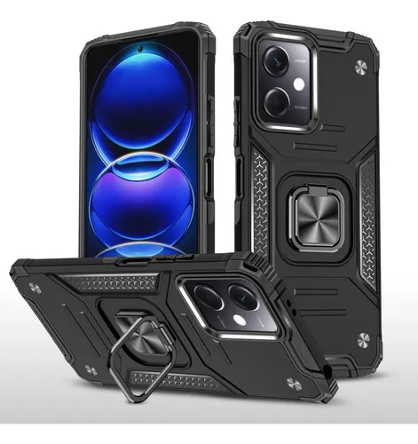 Funda Shock Color Para Redmi Note 12 4g Cristal 9d Meses Sin Intereses