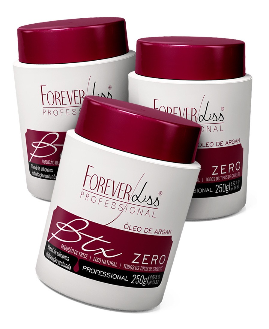 Forever Liss 03 Btx Capilar Argan Oil 250g 0 Formol Mercadolivre