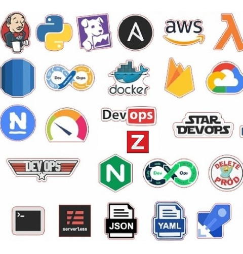 Kit 48 Adesivos Notebook Stickers Devops Cloud Aws Azure Gcp | MercadoLivre Kit 48 Adesivos Notebook Stickers Devops Cloud Aws Azure Gcp | MercadoLivre
