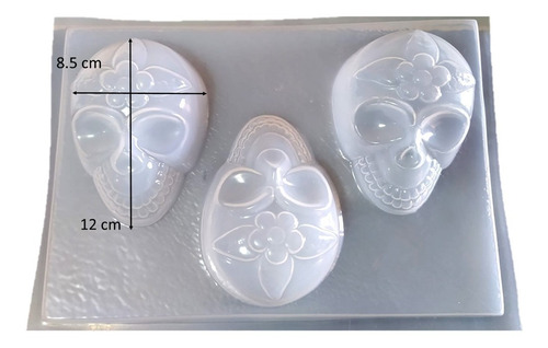 Molde Para Gelatina En Forma De Calavera Mercadolibre
