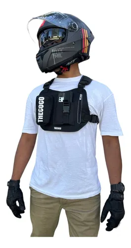 Pechera Para Motos Con Soporte Y Gran Comodidad De Thecoco | Cuotas sin ...