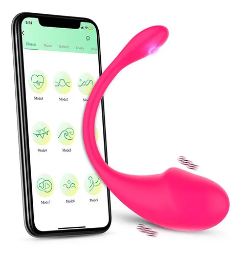 Consolador Distancia Por App Vibrador Estimulador 10 Modos Color Rosa | MercadoLibre