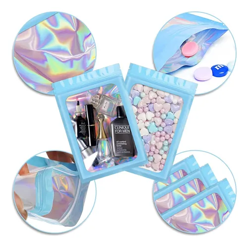 100 Bolsas Pouch, Varios Colores Ventana De 10*15cm | Meses sin interés