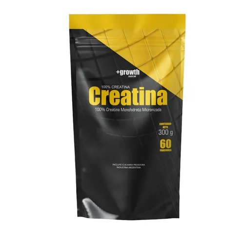 Suplemento En Polvo Growth Creatina Monohidratada Micronizada En Pote