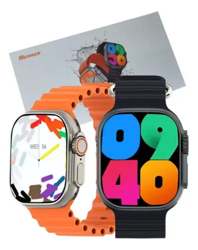 Relógio Smartwatch W69 Microwear Ultra Pro Series 9 Nfc | Frete grátis