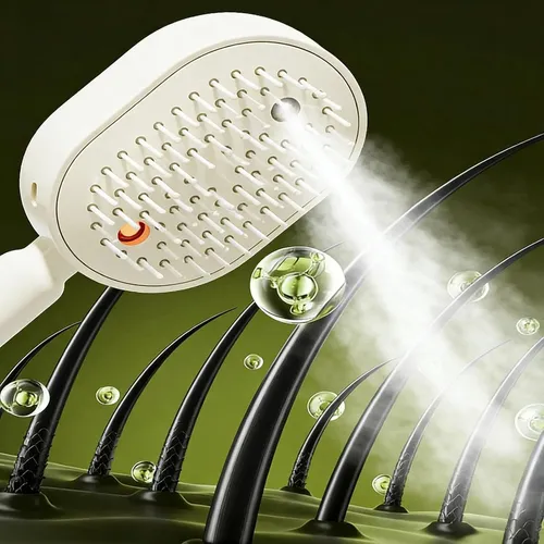 Escova Elétrica A Vapor 2026 Para Cabelos, Reduz O Frizz | MercadoLivre