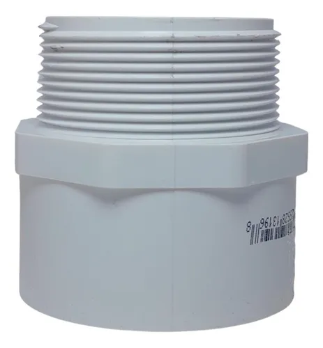 Conector Macho 2 Pvc Roscar/ Cementar 2 Piezas | MercadoLibre