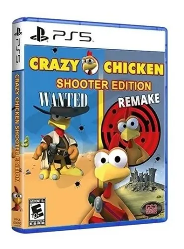 Jogo Ps5 Crazy Chicken Shooter Edition Mídia Física Novo Nf ...