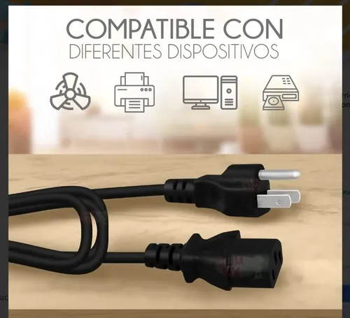 Cable Trifasico De Corriente Pc Cpu 1.5 Alimentacion Monitor | Meses ... Cable Trifasico De Corriente Pc Cpu 1.5 Alimentacion Monitor | Meses ...