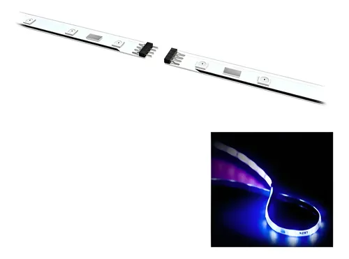 Kit De Extensión Nzxt Hue+ Led Rgb Cables De 30 Cm Y 10 Cm Rgb ...