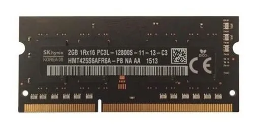 Sk Hynix 2gb Ram Pc3l-12800 1600mhz Ddr3l Hmt425s6afr6a-pb | Envío gratis