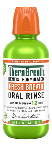 Therabreath Enjuague Bucal Fresh Breath 12 Hrs Mint 473ml Therabreath Enjuague Bucal Fresh Breath 12 Hrs Mint 473ml
