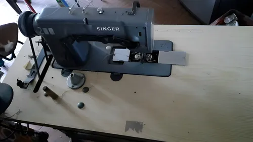 Maquina De Coser Singer 312 U141 Industrial Vendo Gris | MercadoLibre