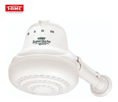 Chuveiro Super Ducha 4t Quattro C Cano Br 220v 6800w Fame Mercadolivre