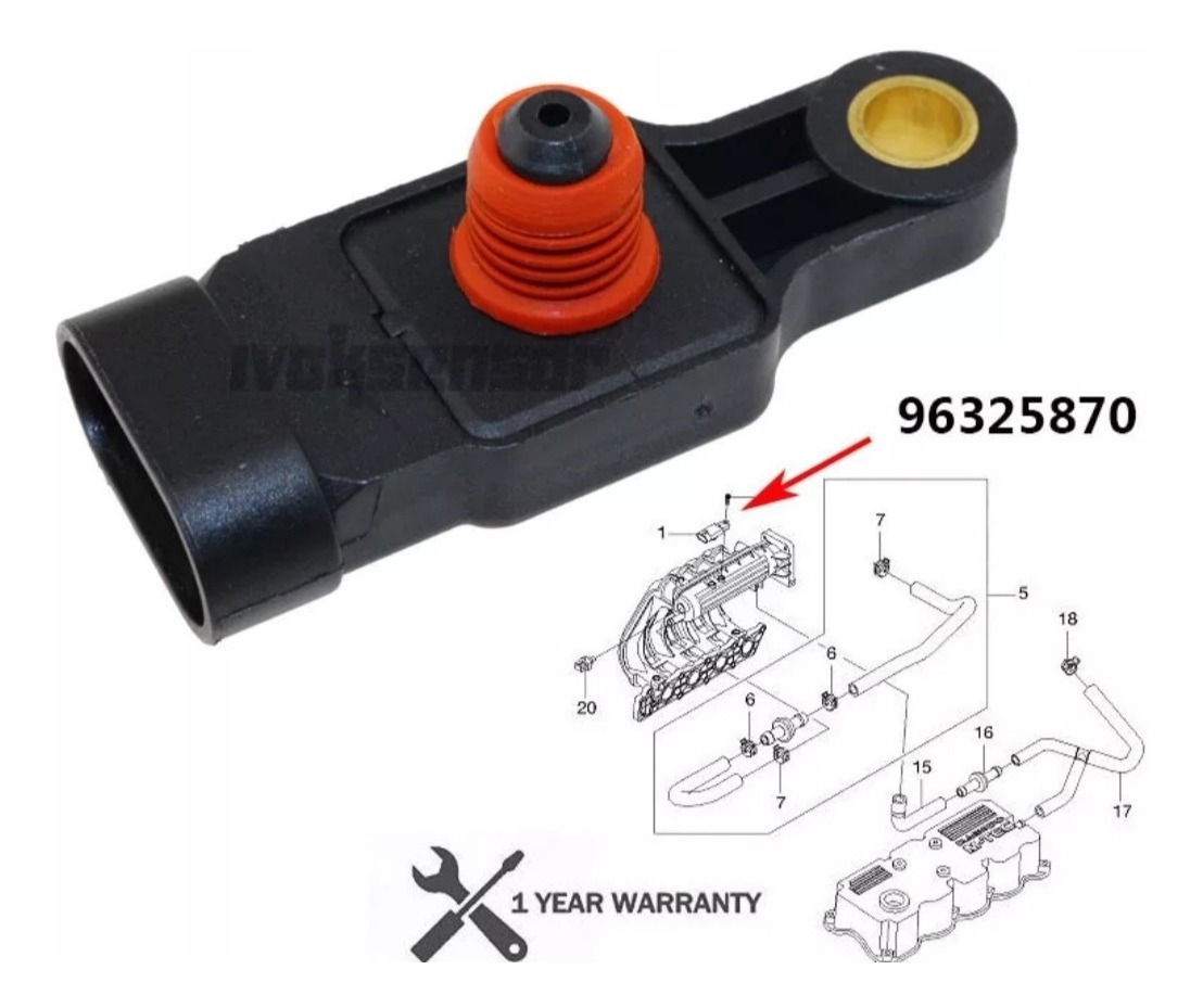 Sensor Map Chevrolet Spark Spark 7/24 Daewoo Matiz | Envío gratis Sensor Map Chevrolet Spark Spark 7/24 Daewoo Matiz | Envío gratis