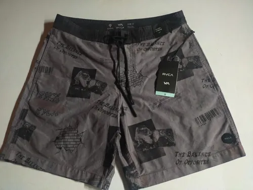Shorts Hombre Rvca Slappy Trunk #32 | MercadoLibre