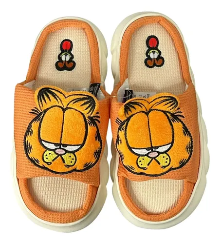 Chinelo Pantufa Garfield Nuvem Licenciada Presente | Frete grátis