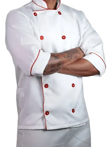 Dolma Chef Uniforme Doma Cozinha Unissex Manga Gastronomia ...