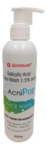 Acnipop Face Wash Jabón Líquido Dermolimpiador 200ml | MercadoLibre