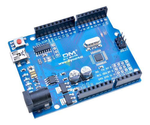 Placa Compatível Com Arduíno Uno R3 Atmega328 Smd Parcelamento Sem Juros