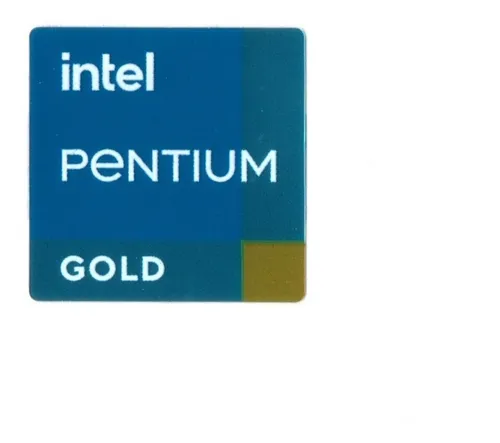 Sticker Intel Pentium Gold Inside Tiger Lake 11th Gen Mercadolibre