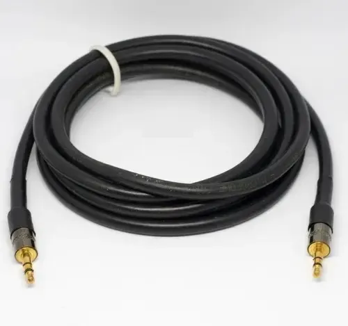 Cabo P2 Auxiliar P2+p2 Estéreo Plug Metal Soldado 20metros ...