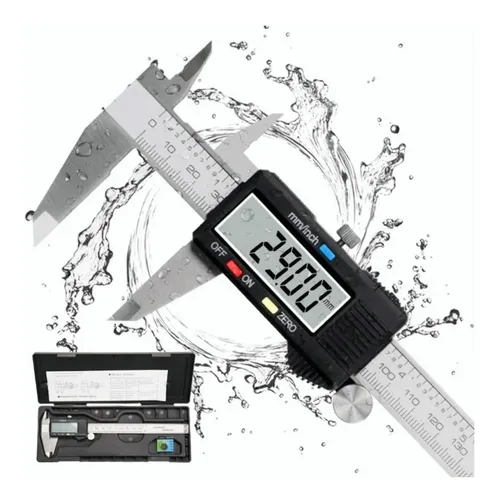 Vernier Digital 6 Pulgadas 150mm Acero Inoxidable Calibrador Meses