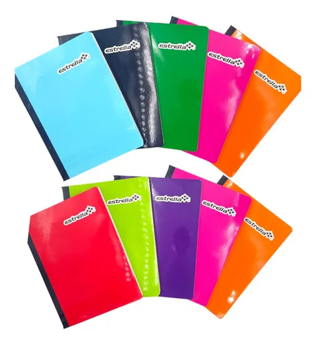 10 Cuaderno Cosido College Universitario Estrella 100 Hoja