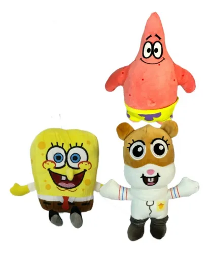 Bob Esponja Patricio Calamardo Don Cangrejo Colección X 6 Envío Gratis