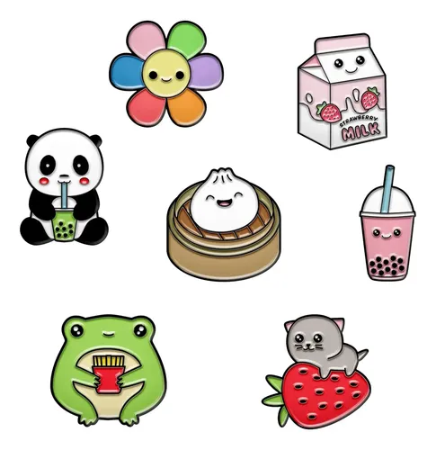 7 Pines Lindos, Pines Kawaii, Pines Mochilas Estéticas... | Cuotas sin ...