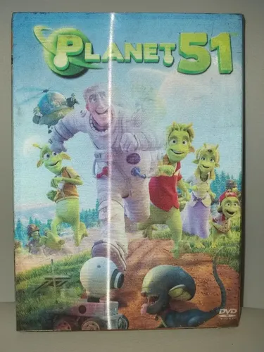 Planet 51 Dvd Funda Slipcover 3d | MercadoLibre