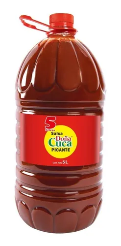 Salsa Botanera Doña Cuca Picante Grande 5 Litros Chile Mercadolibre