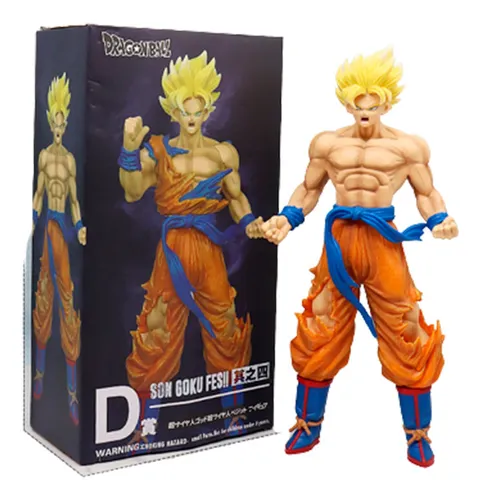Dragon Ball Z Figura Goku Ssj Fase 2 Coleccionable Dbz Meses Sin