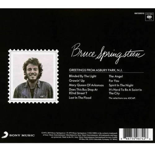 Bruce Springsteen Greetings From Asbury Park Cd Importado | MercadoLibre Bruce Springsteen Greetings From Asbury Park Cd Importado | MercadoLibre