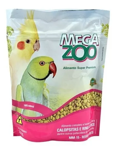 Megazoo - Extrusada Calopsitas Ring Necks (mm15) - 900g | Parcelamento ... Megazoo - Extrusada Calopsitas Ring Necks (mm15) - 900g | Parcelamento ...