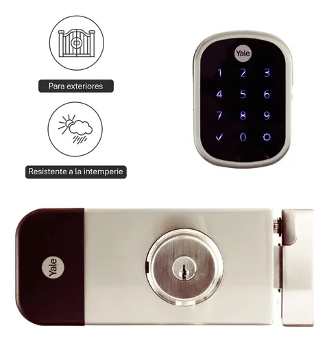 Kit Cerradura Digital Yxr256 +yale Connect Hub+módulo Zigbee