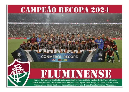 Poster Do Fluminense - Campeão Recopa 2024 | MercadoLivre Poster Do Fluminense - Campeão Recopa 2024 | MercadoLivre