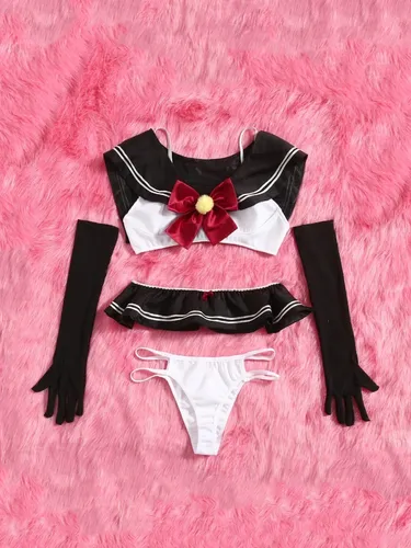 Disfraz Sailor Moon Sexy Erótico Kawai Cosplay Anime Escuela Envío Gratis
