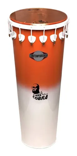 Timbal Cara De Cobra Contemporânea 14 Alumínio Pele Laranja ...