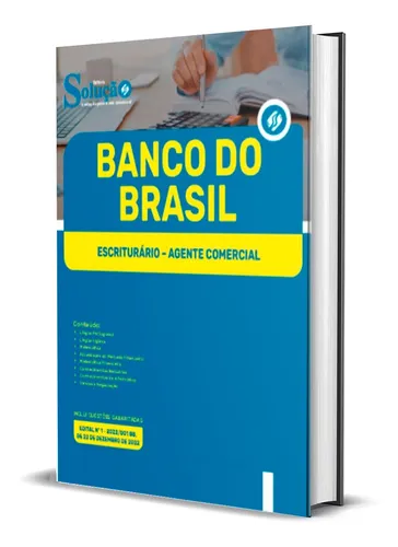 Apostila Banco Do Brasil Escriturário Agente Comercial à venda em São ... Apostila Banco Do Brasil Escriturário Agente Comercial à venda em São ...